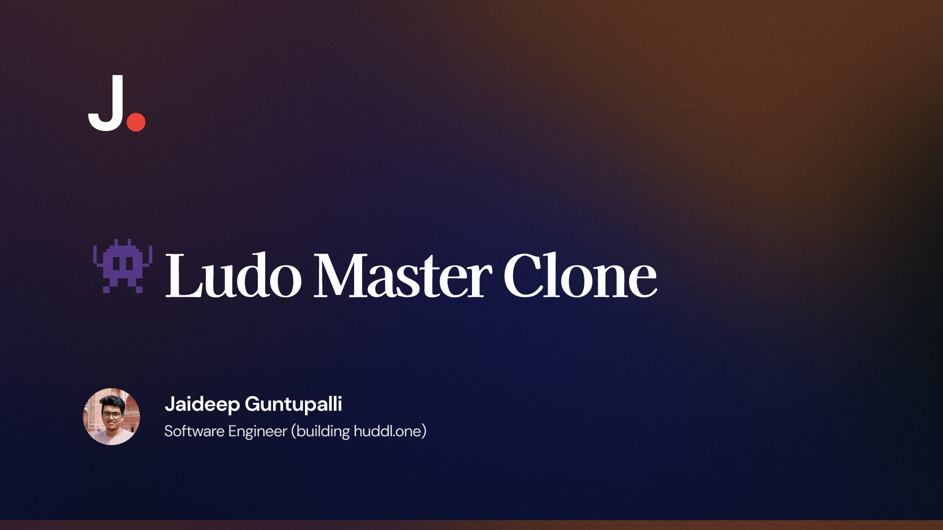 👾 Ludo Master Clone | Jaideep Guntupalli